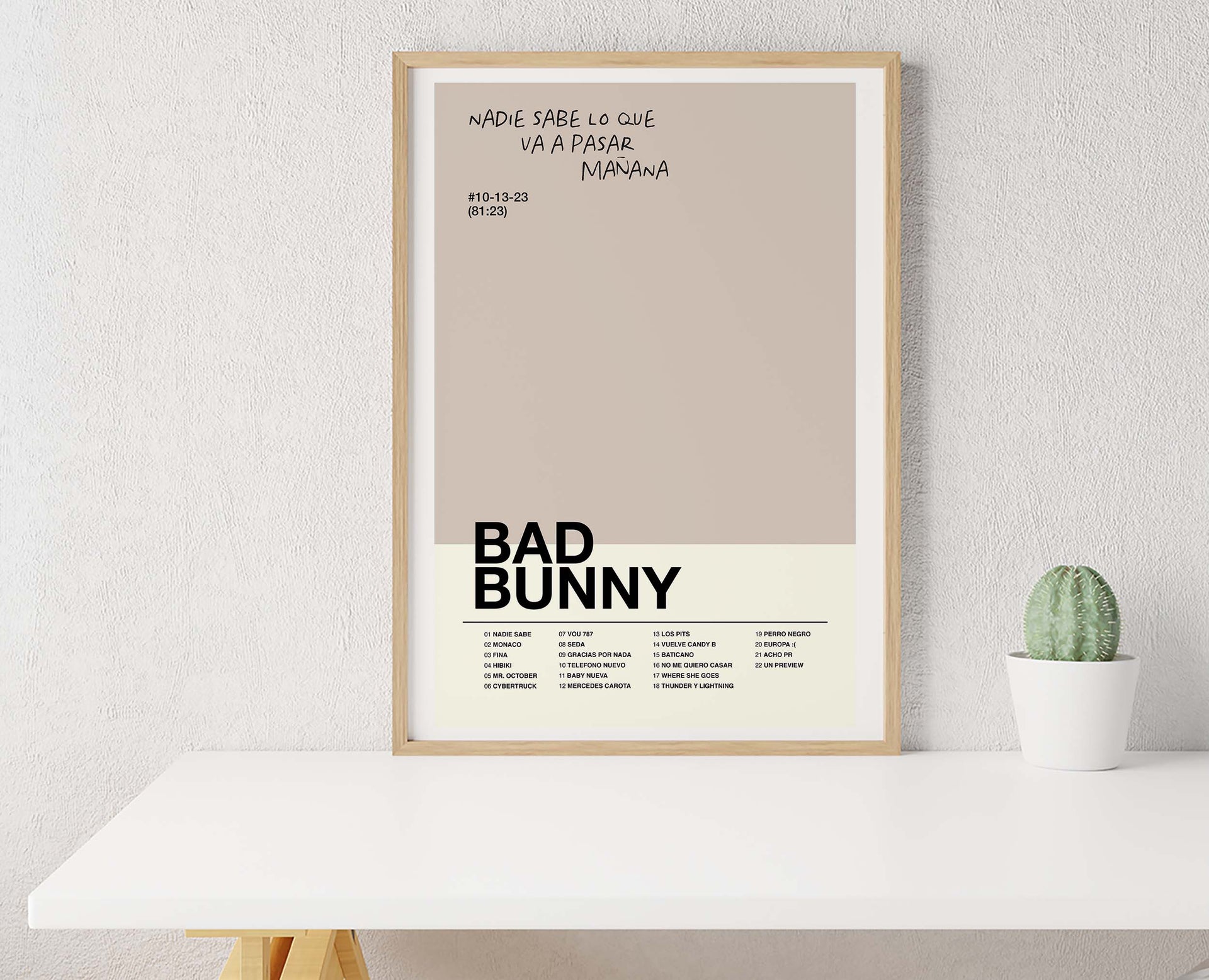 Bad Bunny - Nadie Sabe Lo Que Va a Pasar Mañana – COLORED CHORDS